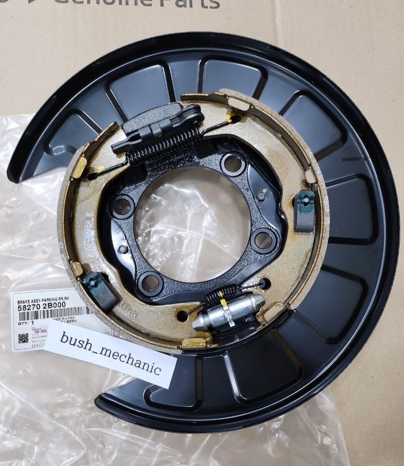 GENUINE OEM Hyundai Kia Brake Parking Backing Plate Left Right Splash ...