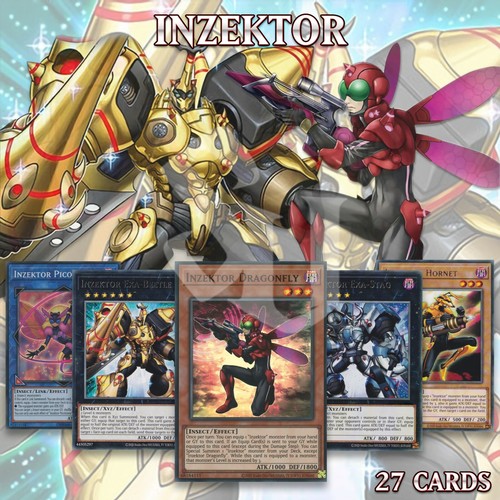 INZEKTOR DECK 27 | Dragonfly Hornet Hopper Centipede Picofalena YuGiOh🔥 ...