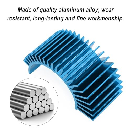 2-Pack Aluminum Electric Motor Heat Sink Cooling Fins for RS540 550 540 ...