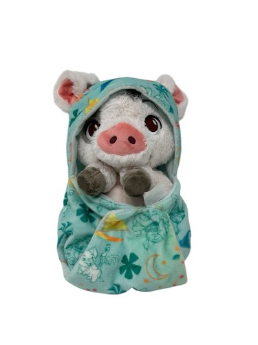 Disney Parks Disney Babies Moana Baby Pua Pig Pouch Swaddle Blanket ...