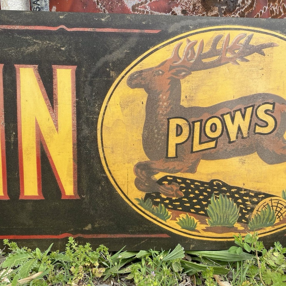 48in John Deere Plows Vintage Style Repop Sign | eBay
