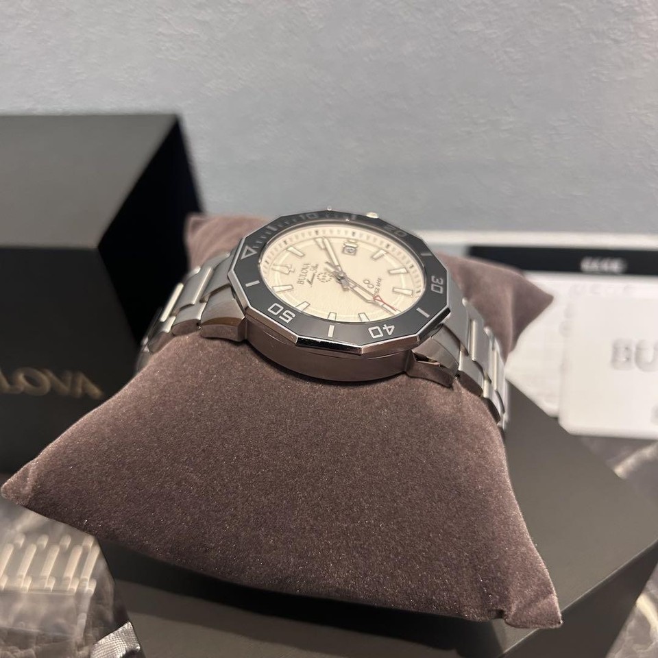 Bulova Marine Star C 96B426 Watch 200m Dive 43mm Sport Used | eBay