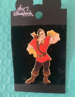 Vintage Disneyland Resort Beauty and the Beast - Villain Gaston Pin ...