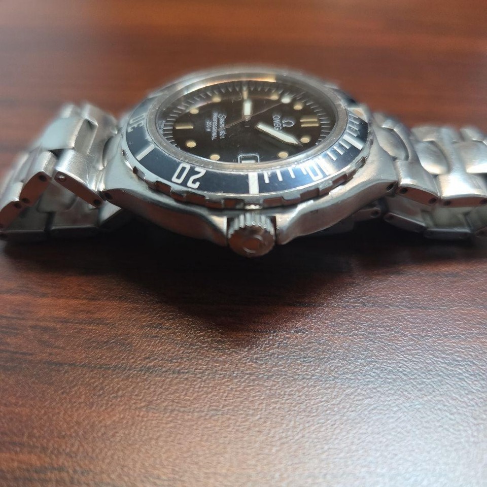 OMEGA Seamaster 200M Pre Bond Watch Black Dial Stainless Steel 35mm ...