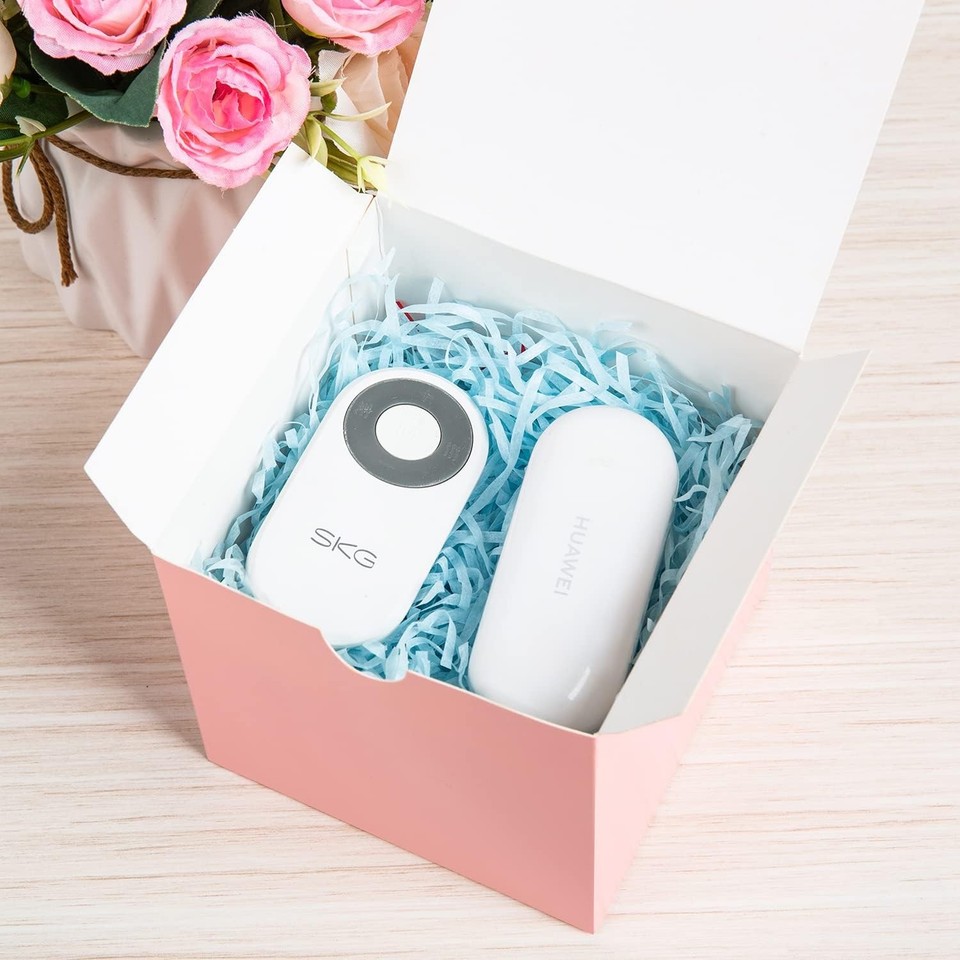 Small Pink Gift Box 50 Pack 4x4x4 inches Fold Box Easy Assemble Paper ...