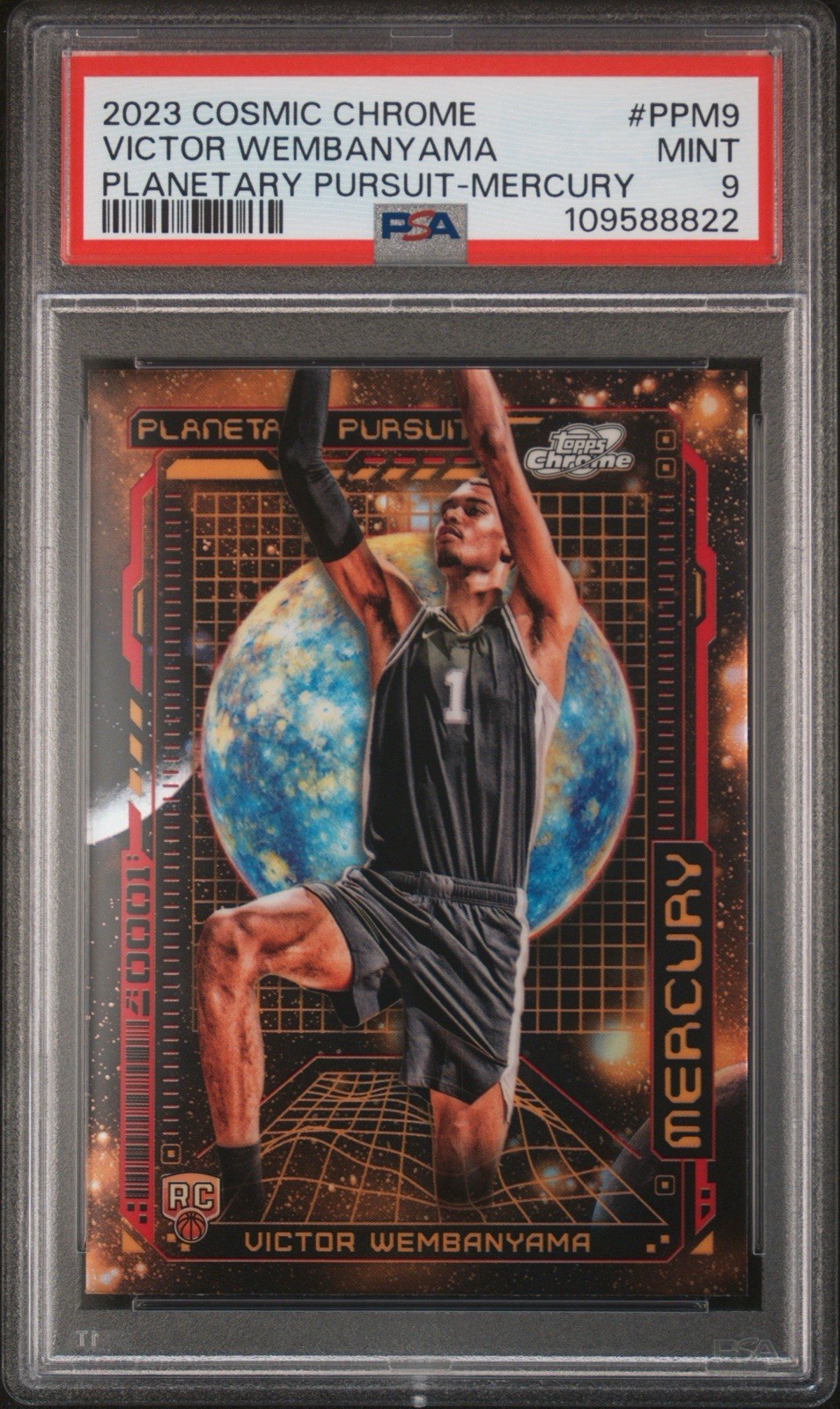 2023-24 Topps Cosmic Chrome - Planetary Pursuit Victor Wembanyama #PPM ...