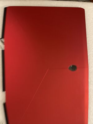 Oem Dell Alienware M17 Gaming Laptop LCD Back Cover Rear Lid Red 48X9H ...