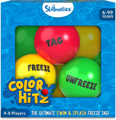 Color Hitz Pool Toys - Swim & Splash Freeze Tag, Perfect for Swimming ...