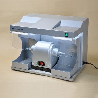Dental Polishing Machine Dental Lab Polishing Lathe with external Dust ...
