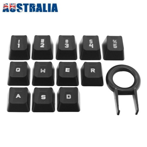 12PCS Key Cap Replacement Keycap For Logitech G413 G910 G810 Mechanical ...