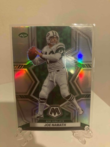 2022 Panini Mosaic Joe Namath #205 Silver Prizm New York Jets | eBay