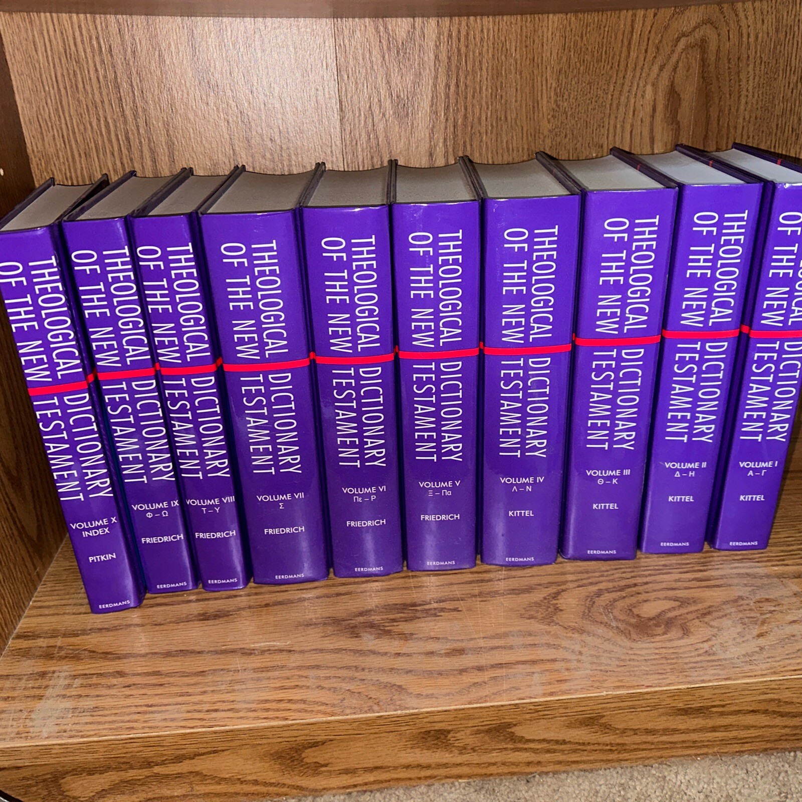 Theological Dictionary of the New Testament Ser.: Theological ...