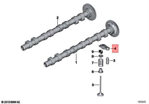 Genuine BMW Rocker Arm MINI X1 X3 X5 X6 Cooper One E60 E61 E70 ...