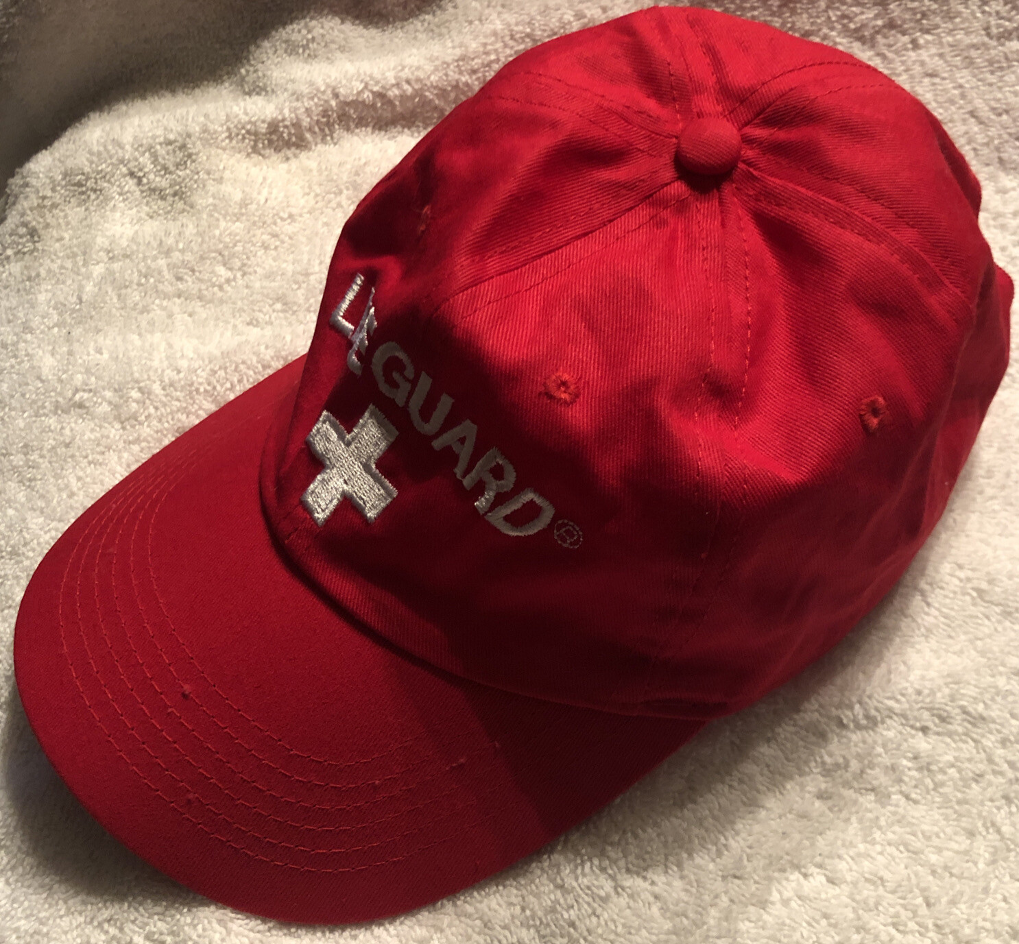 Lifeguard Officially Licensed Lifeguard Strapback Hat Red New w/o Tags ...