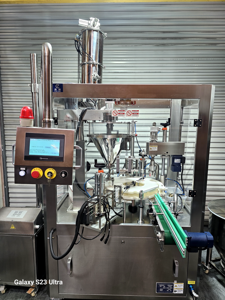 Auger Filler, bottle loader, lid loader, Vacuum loading, capper ...