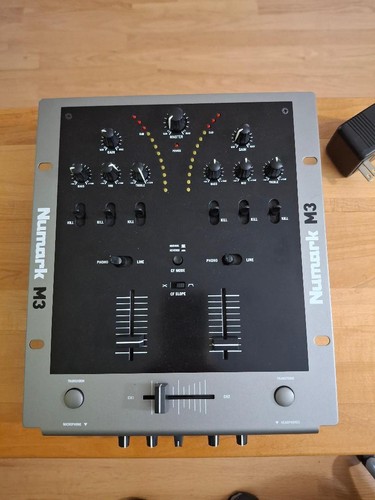 Numark M3 Tabletop 2 Channel Scratch DJ Mixer, power cable included | eBay