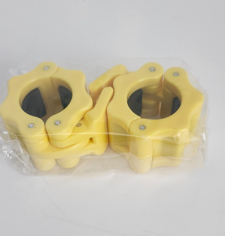 Colossal 2pc 50mm Olympic Collars Barbell Weightlifting Locking Clamp ...