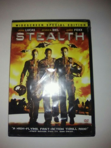 Stealth (DVD, 2005, Widescreen) Brand New Jamie Fox Jessica Biel Josh ...