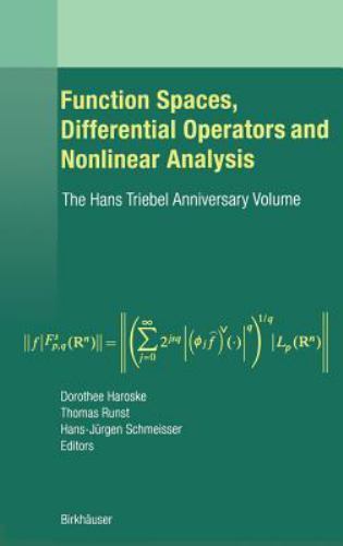 Function Spaces, Differential Operators and Nonlinear Analysis : The ...