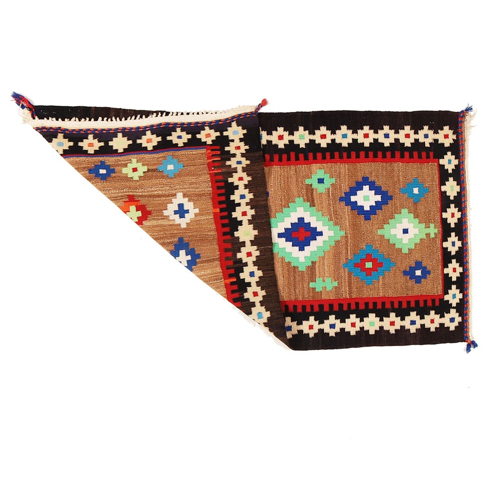 Handmade Afghan Traditional Table Sheet Flatweave Wool Kilim 2'2x4'1 ft ...