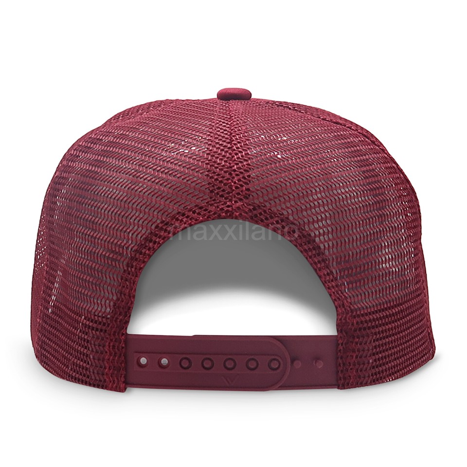 Mens Trucker Hat Mesh Foam Baseball Cap Snapback Adjustable Plain Blank ...