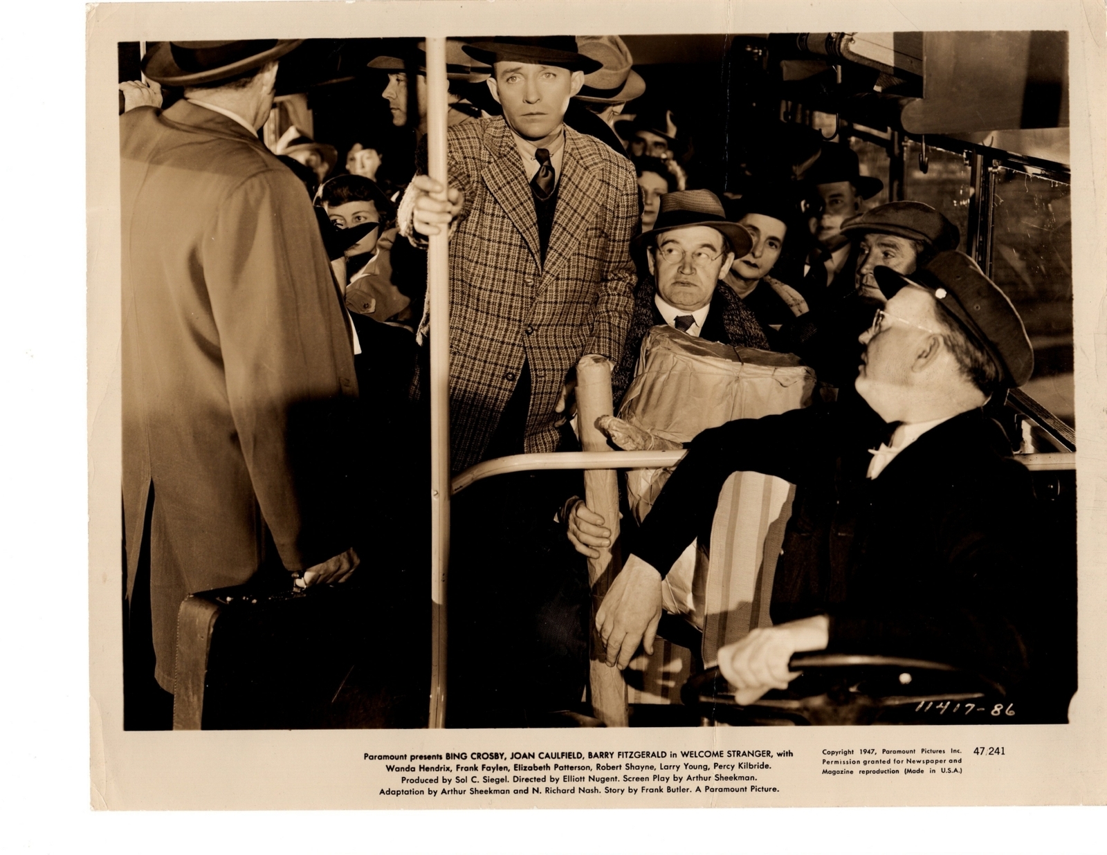 Original 8x10 B&W Movie Still "Welcome Stranger" (1947) #2 | eBay