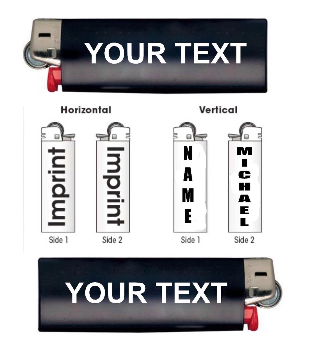 Customized Bic Lighters