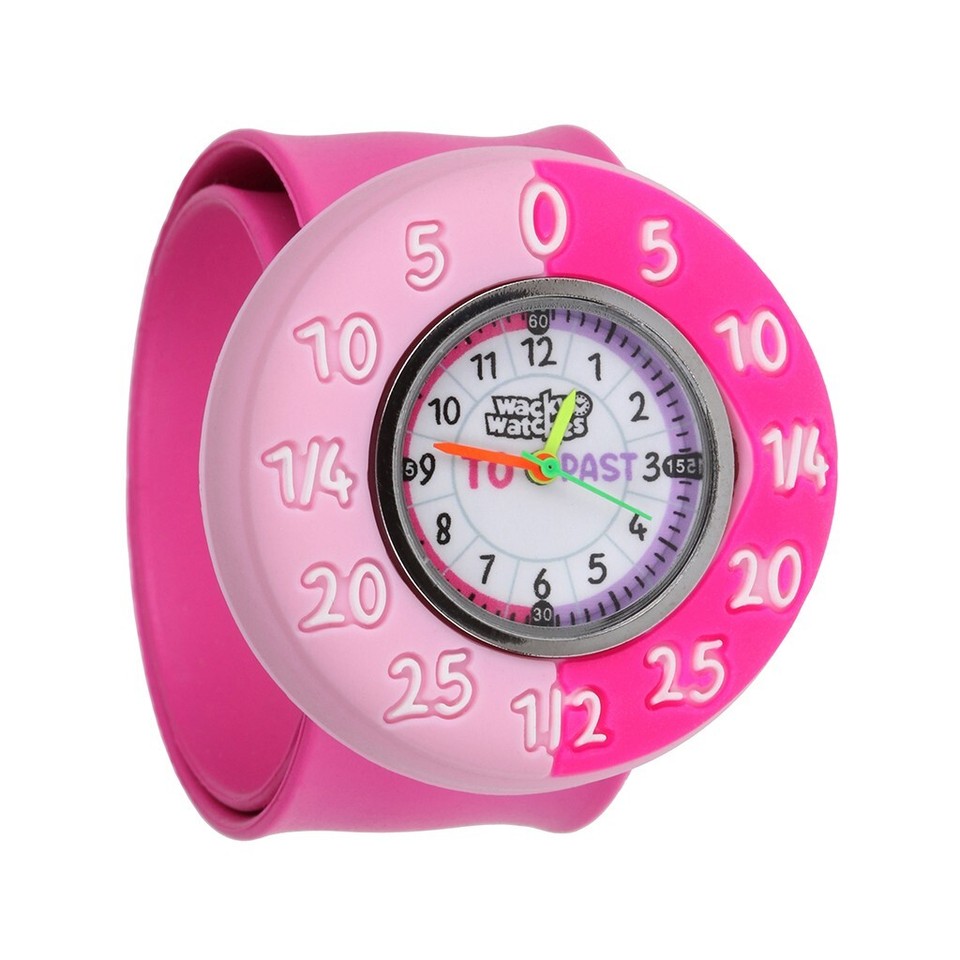 Watch Analogue Childrens Unisex Silicone Rubber Slap Wrist Pop Boys ...