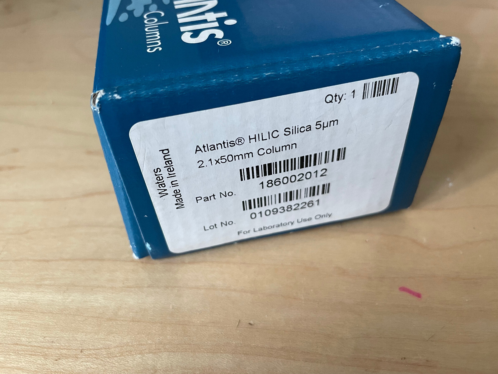 new Waters Atlantis Silica HILIC Column, 100Å, 5 µm, 2.1 mm X 50 mm ...