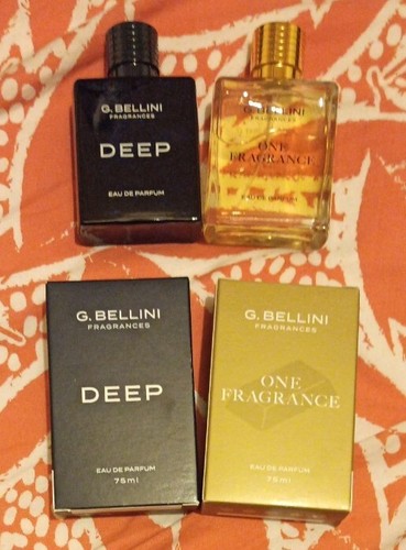G. BELLINI - Eau de Parfum Homme DEEP & ONE FRAGRANCE vapo 75ml - Lot ...