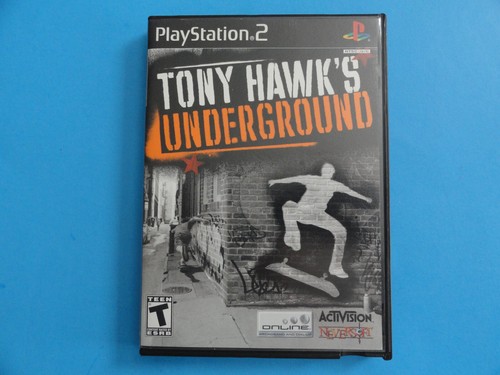 PS2 TONY HAWK'S UNDERGROUND - ORIGINAL COVER ART IN BLOCKBUSTER VIDEO ...