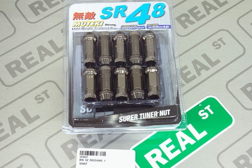 MUTEKI SR48 Open End Lug Nuts 12X1.25 48mm Titanium 32905T | eBay