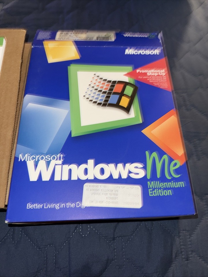 Microsoft Windows ME Millennium Edition - Big Box Full Retail Version ...