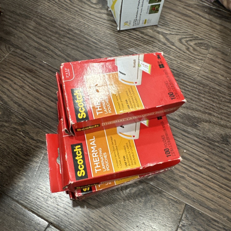 Scotch 3 MIL Letter Size Thermal Laminating Pouches - 200 Count ...