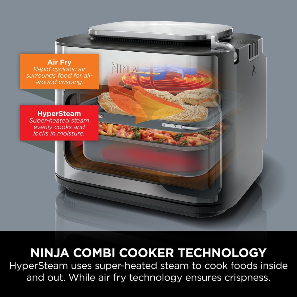 Ninja Combi 12-in-1 MultiCooker, Oven & Air Fryer - Refurbished ...