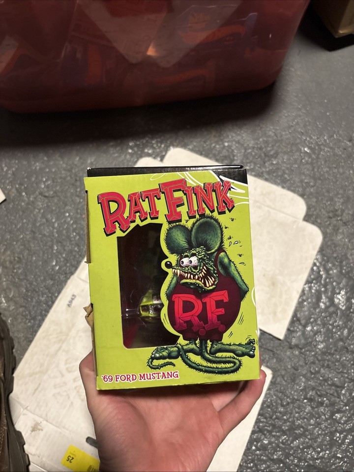 MATCO TOOLS "ED ROTH" RAT FINK IN A 1969 FORD MUSTANG 1:25 SCALE DIE ...