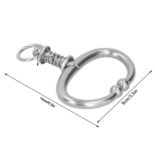 Anti Rust Cow Nose Clamp Spring Loaded Farm Tool For Cattle | eBay