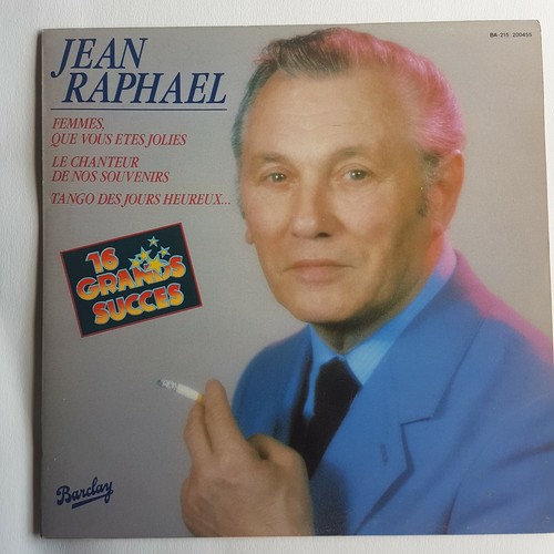 JEAN RAPHAEL : 16 SUCCES - BARCLAY ♦ LP 33 EXCELLENT ETAT ♦ | eBay