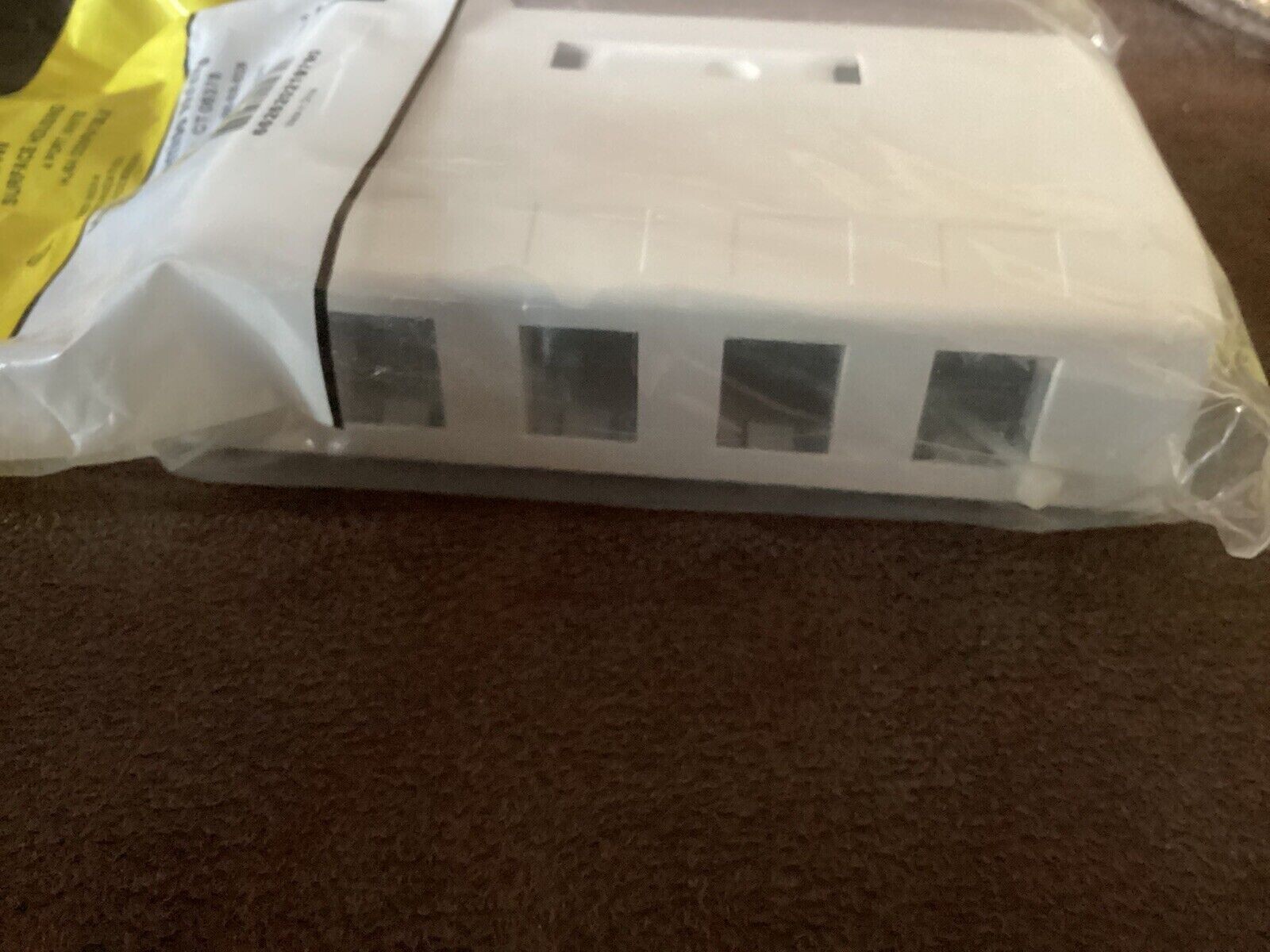 Hubbell 4 port surface mount box (50+ available) | eBay