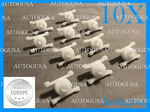 10X KLAMMER CLIPS ZIERLEISTE RETAINER BEFESTIGUNG BMW E12/E21/E30 ...