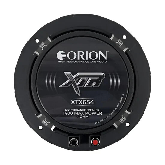 2 Orion Audio 1400W 6.5" Mid Range 4 Ohm Bullet Car Loud Speakers Pair ...