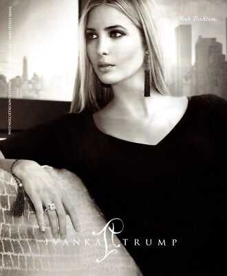 2011 magazine AD IVANKA TRUMP Jewely Collection Rock Tradition 021424 ...