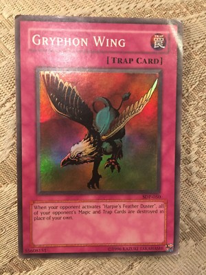 YuGiOh Gryphon Wing - SDP-050 - Super Rare | eBay