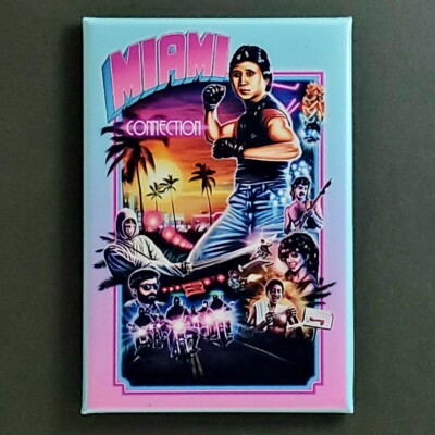 MIAMI CONNECTION Movie Magnet, Button, Wholesale, Lot, DVD, VHS ...