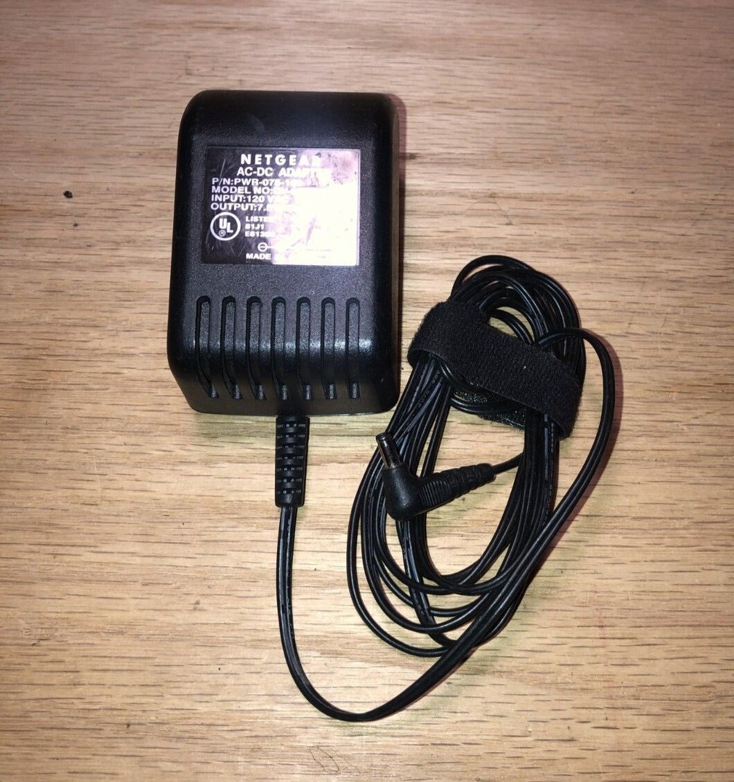 TESTED Netgear PWR-075-101 7.5V 800ma AC POWER Adapter Supply Charger ...