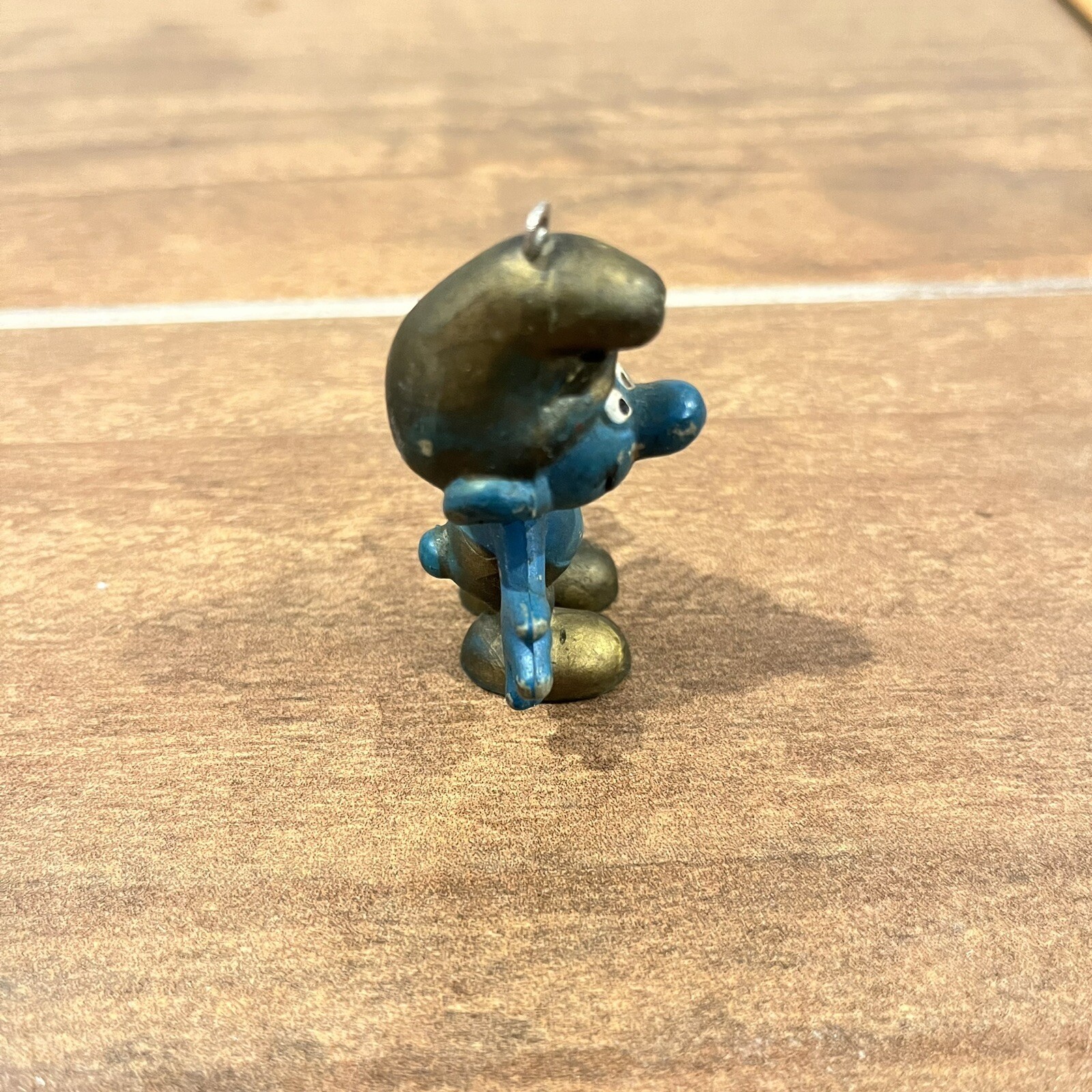 Smurfs 20005 Gold Smurf Vintage Figure 1965 RARE Schleich PVC Figurine ...