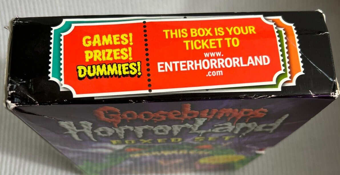 R.L. Stine Goosebumps HorrorLand Boxed Set Includes First Four ...