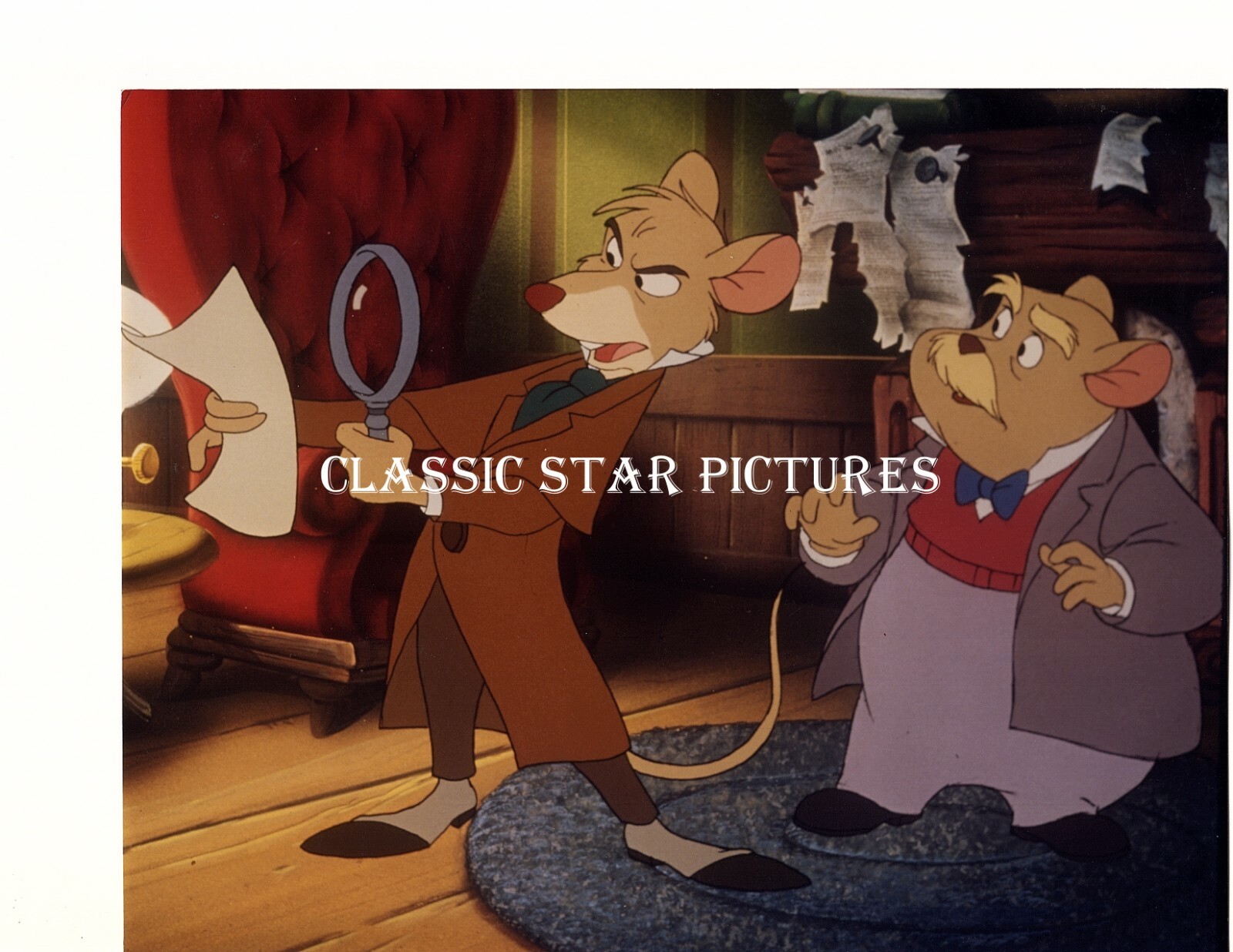 The Great Mouse Detective Basil And Dawson