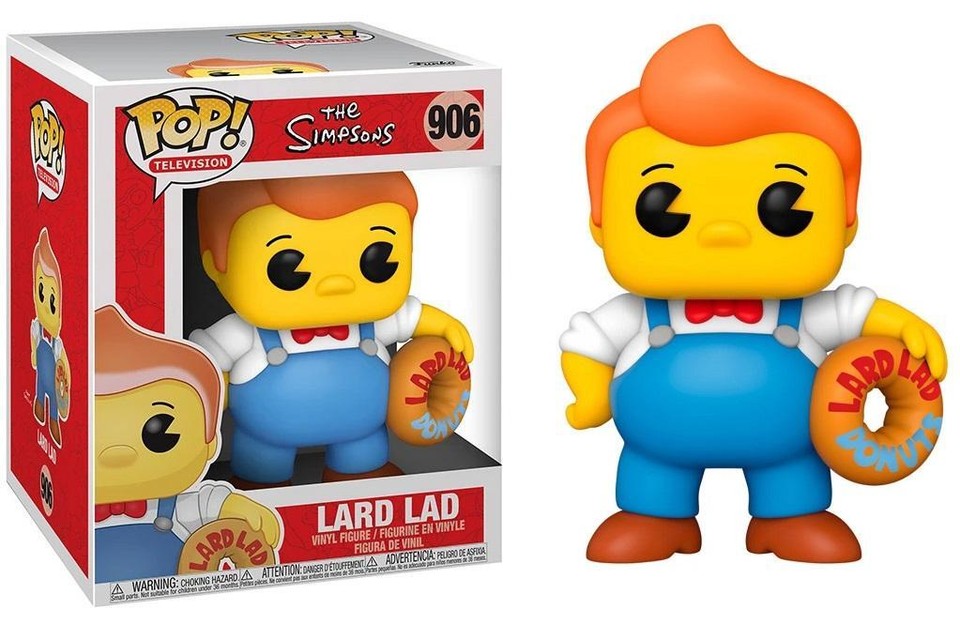 The Simpsons Lard Lad Homer Super Größe Pop Television #506 Vinyl ...