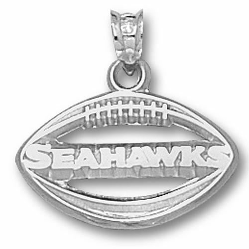 Seattle Seahawks Pierced Football Pendant | eBay